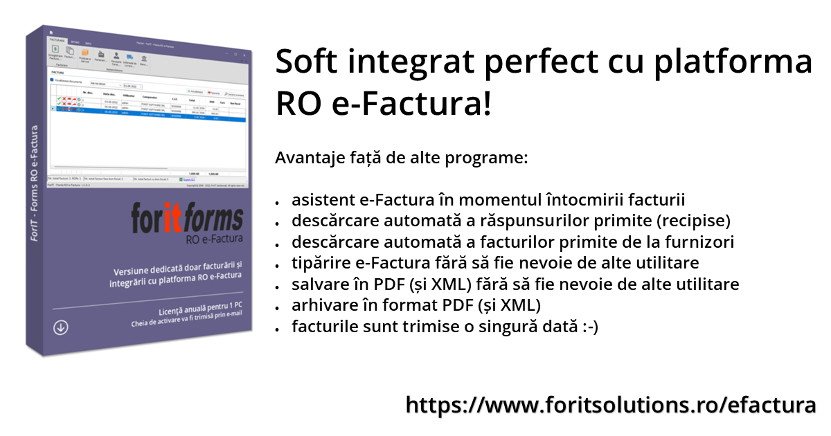 Software de gestiune – ForIT Solutions®