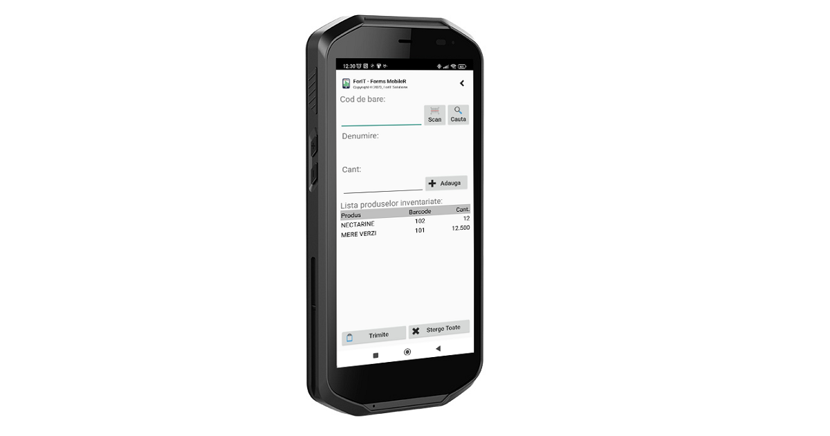 Sistem de inventariere