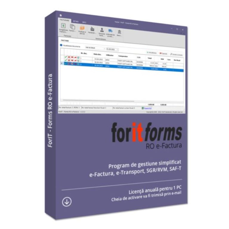 ForIT - Forms RO e-Factura